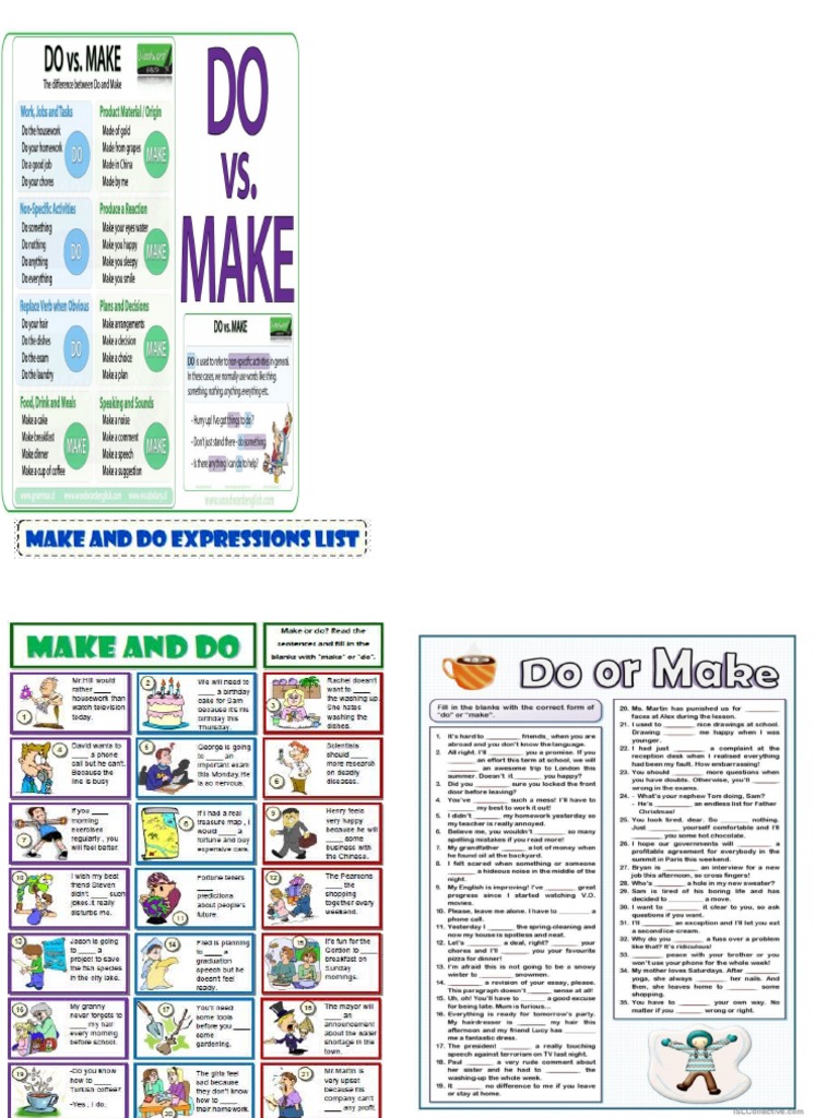 Do and Make | PDF