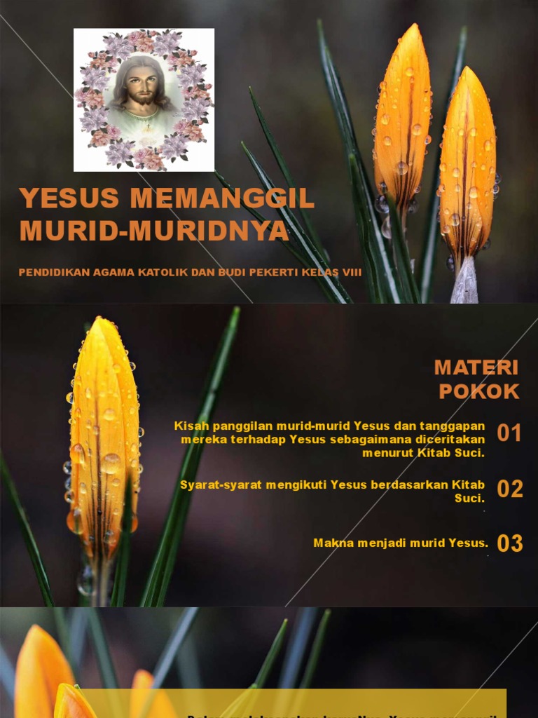 Yesus Memanggil Murid-Muridnya 210906 204648 | PDF