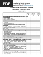 Oxygen Administration Checklist 1 | PDF | Equipment | Clinical Medicine