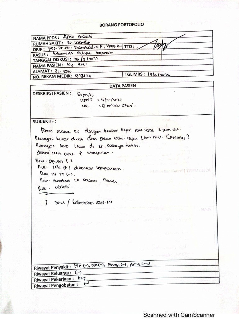 Borang Portofolio Semester 6 (September - Compressed - Compressed-Compressed | PDF