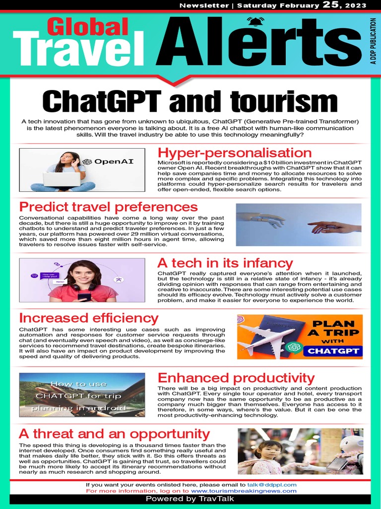 ChatGPT and Tourism | PDF | Tourism | Artificial Intelligence
