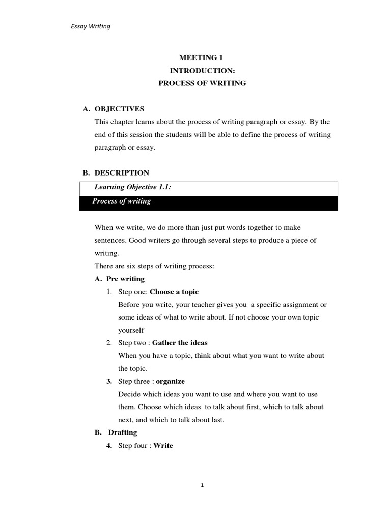 Modul Essay Writing Puji Astuti - Prihatin Puji Astuti | PDF | Essays | Homeschooling