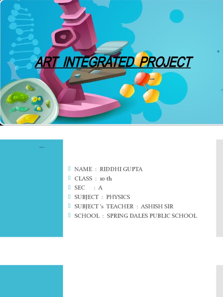 Art Integrated Project | PDF