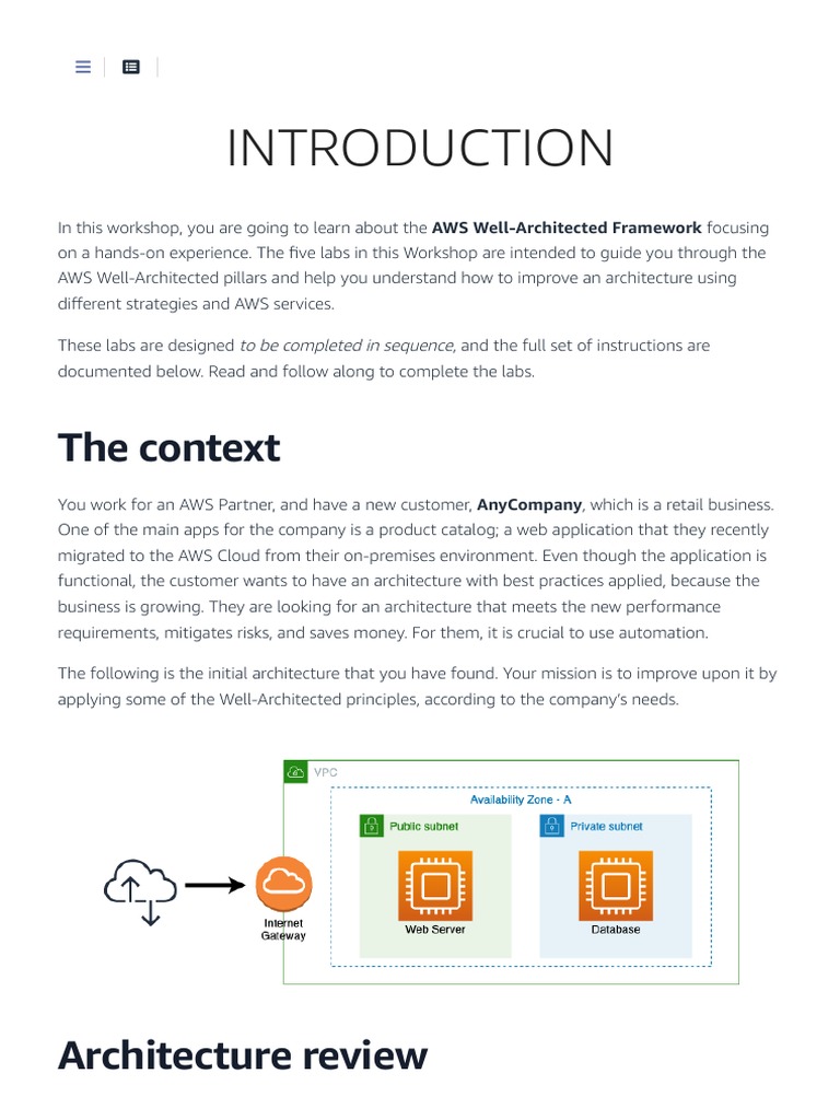 Introduction - Welcome To STP Containers On AWS - Labs | PDF | Amazon Web Services | Cloud Computing
