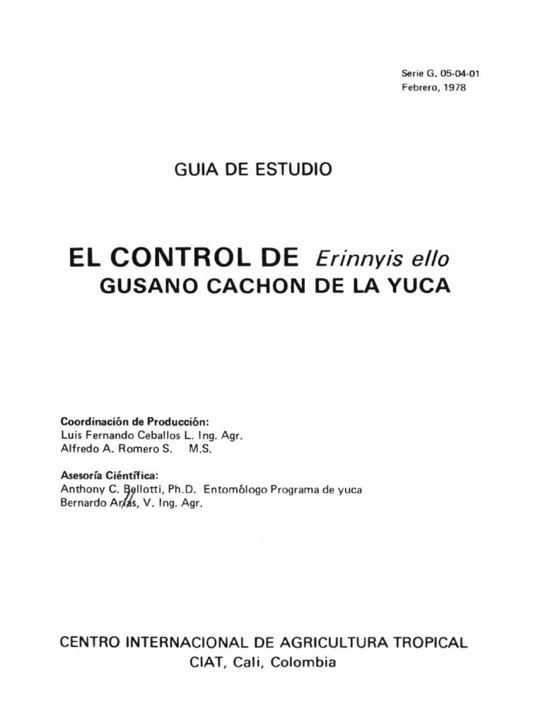 Control Del Marandova | PDF | Control biológico de plagas | Plaga ...