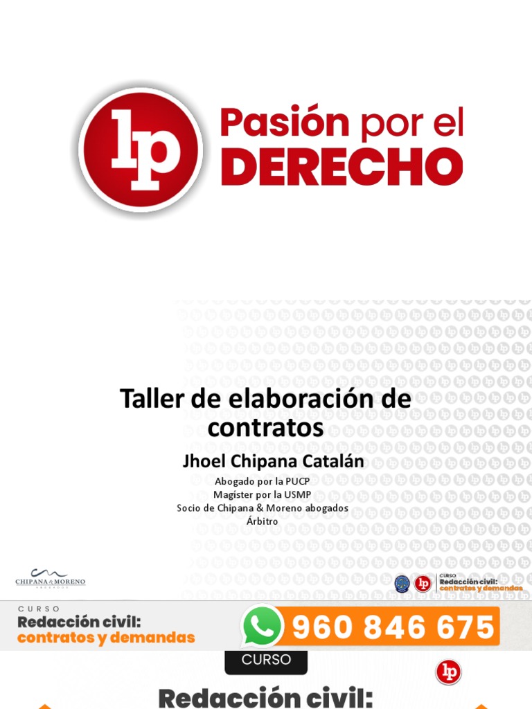 Taller de Elaboración de Contratos PDF Gratis | Descargar gratis PDF | Derecho privado | Derecho ...