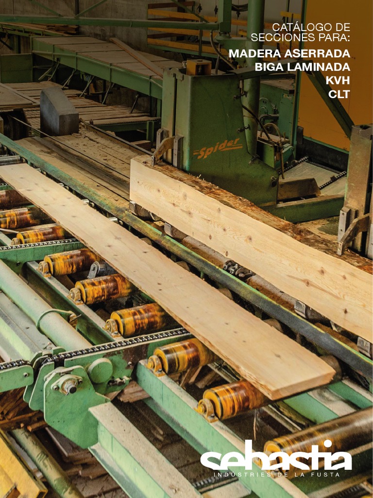 Catálogo de Secciones de Madera Aserrada | PDF | Madera | Ingeniería de ...