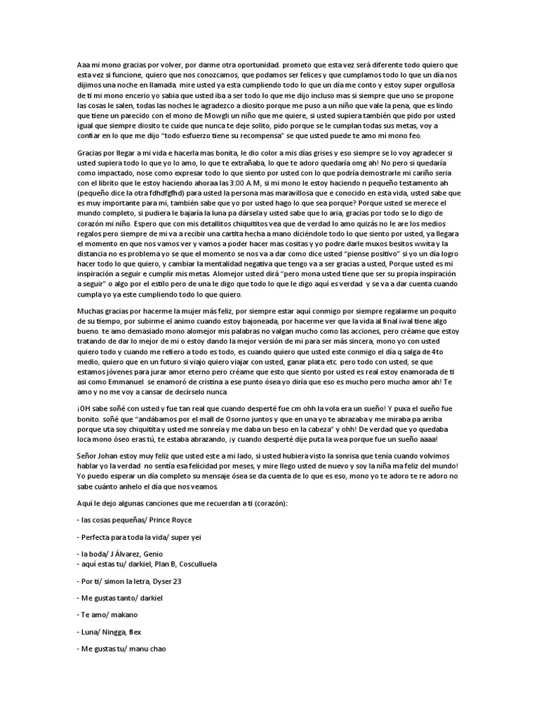 Librito de Mi Mono | PDF | Amor | Músicos