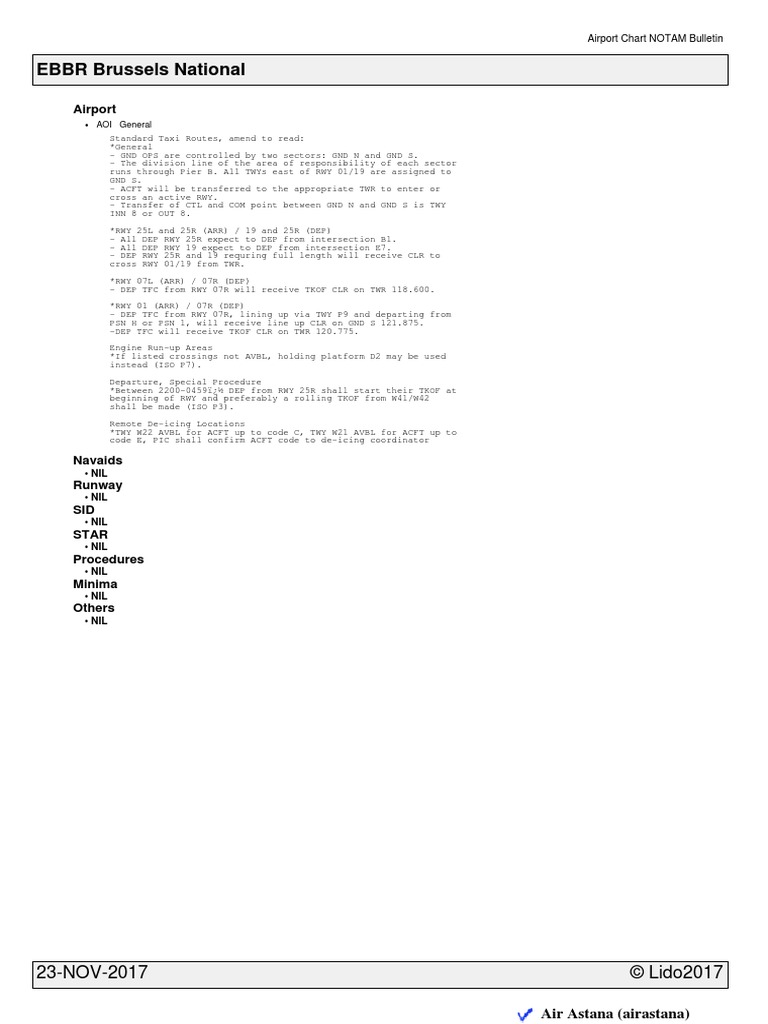 Bru Ebbr Brussels | PDF | Air Traffic Control | Instrument Flight Rules
