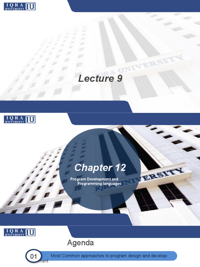 ICS Lecture 9 | PDF | Programming | Computer Program ICS Lecture 9 | PDF | Programming | Computer Program