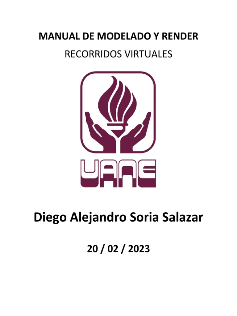 Manual de Modelado y Render | PDF
