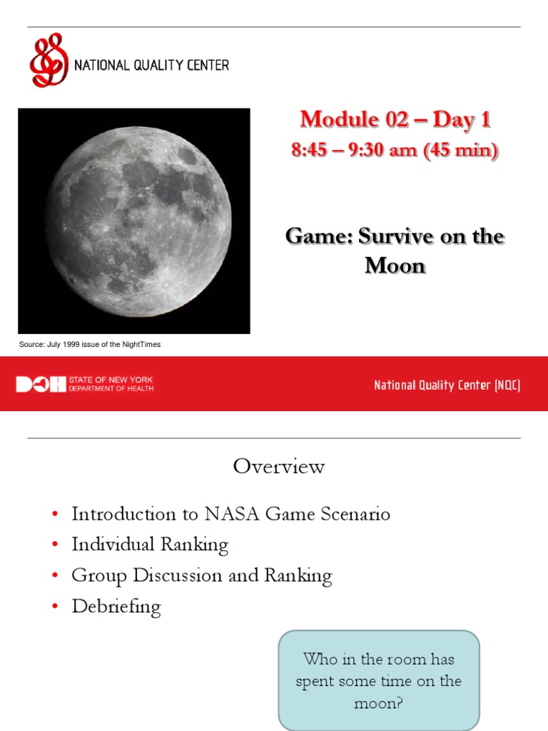 M2 Surviveonthe Moon | Download Free PDF | Moon | Nasa