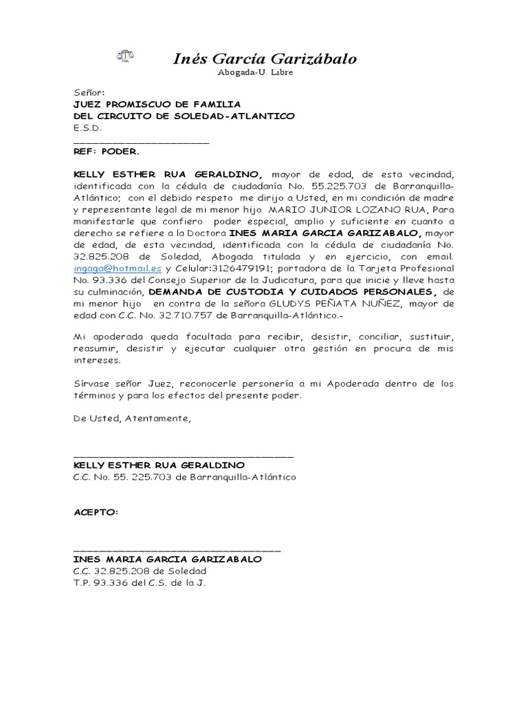 Poder de Custodia | PDF | Ley común | Principios éticos