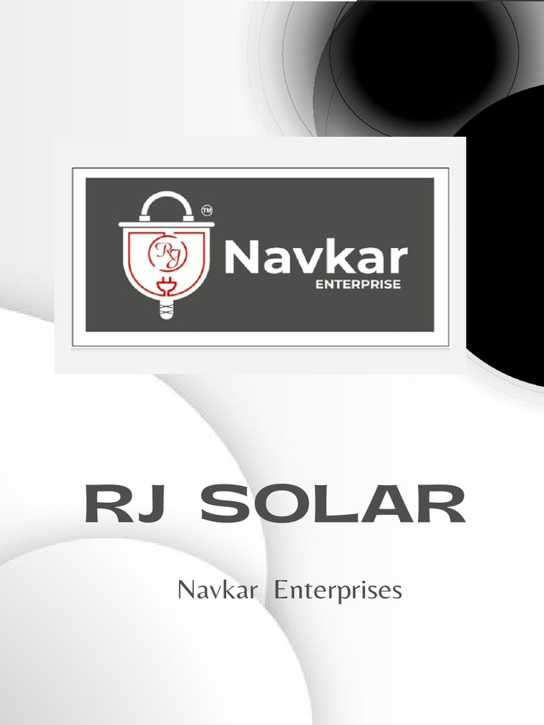RJ Solar Catalogue | PDF | Electricity | Electrical Engineering