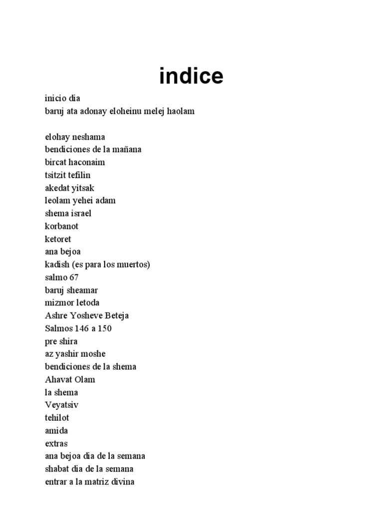 Sidur Definitivo Casi Listo | PDF | Teología judía | Ley judía y rituales