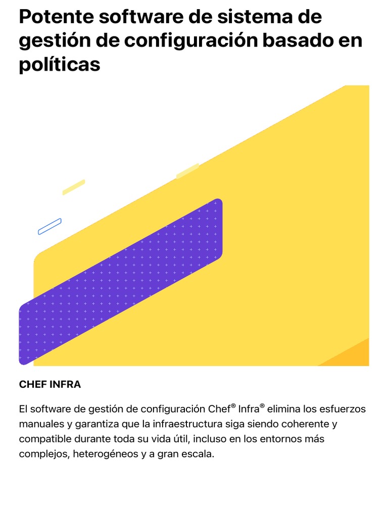 Chef Infra | PDF | Computación en la nube | Servidor (Computación)