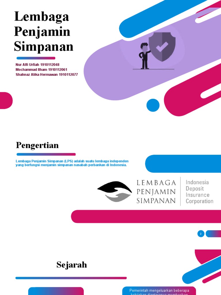 Lembaga Penjamin Simpanan+Tambahan | PDF