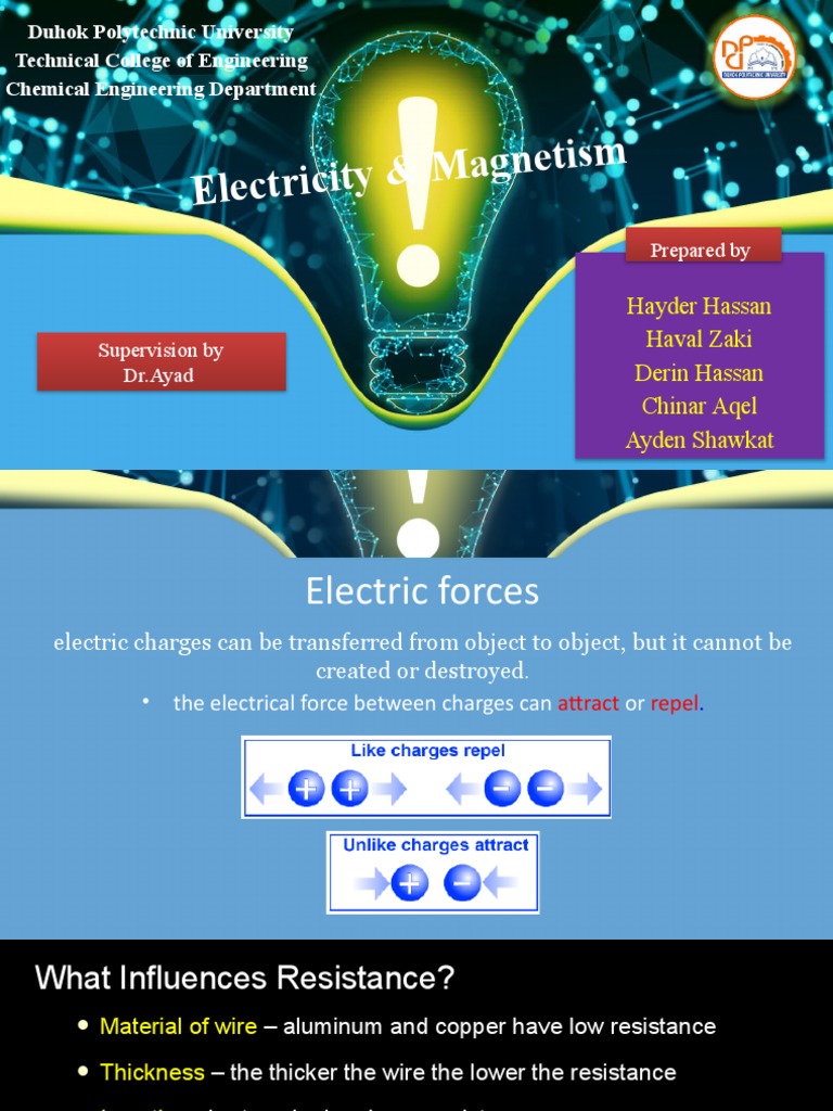 Electricity & Magnetism Class 8 Notes | PDF | Electric Current | Voltage