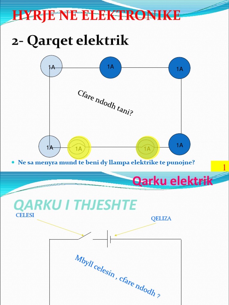 2 Ushtrime Qarqet e Thjeshta | PDF