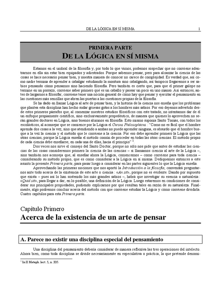 Logica 02 - en Si Misma - Administrador | PDF | Platón | Aristóteles