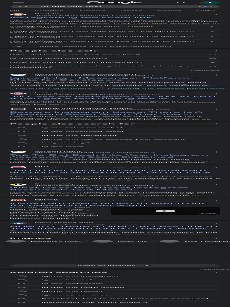 Ig - Me Link Text - Google Search | PDF | Password | World Wide Web