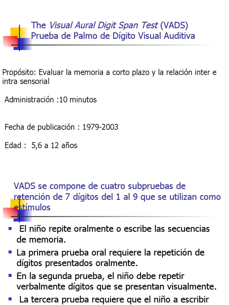 2 - Aplicación Del VADS | PDF | Juegos y actividades