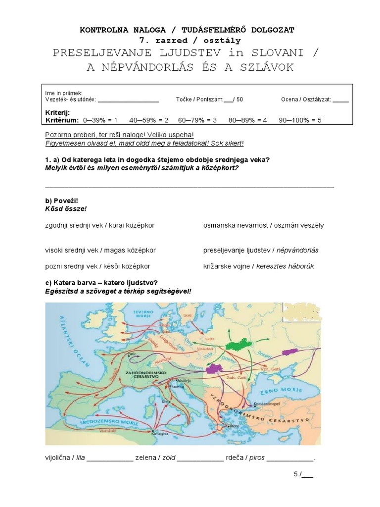 TF KN ZGODOVINA SREDNJI VEK Végső | PDF