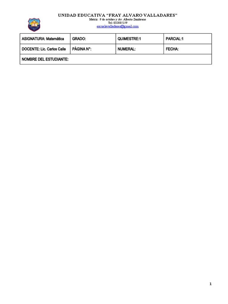 Hoja Rotulada 1 Blanco | PDF