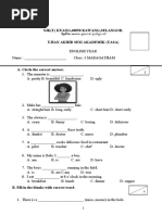 Uasa English Year 4 | PDF