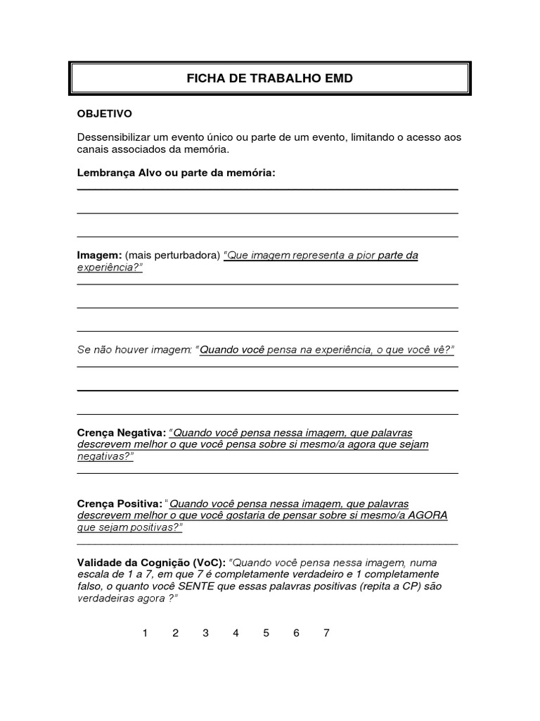 Anexo 03 - EMD | PDF | Experiência | Pensamento