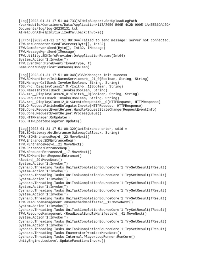 Log 20230131 | PDF | Constructor (Object Oriented Programming ...