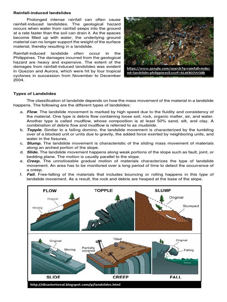 3rdquarter Week7 Landslide and Sinkhole | Download Free PDF | Landslide | Sinkhole