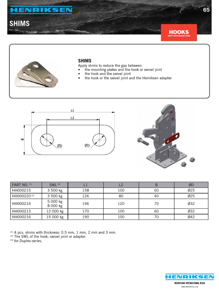 Korolath Shims and Bearing Strip Guide | PDF