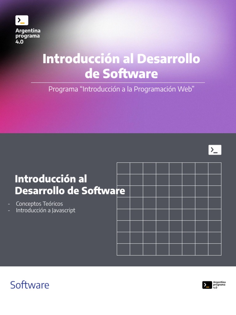 Clase 01 - Introducción Al Desarrollo de Software | PDF | Script Java ... Clase 01 - Introducción Al Desarrollo de Software | PDF | Script Java ...
