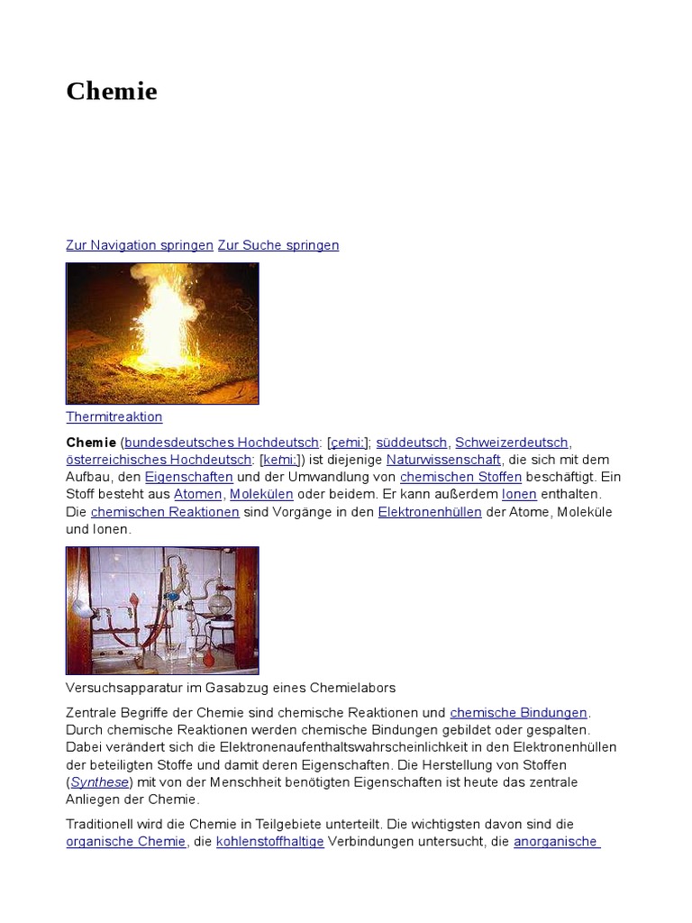 Chemie | PDF