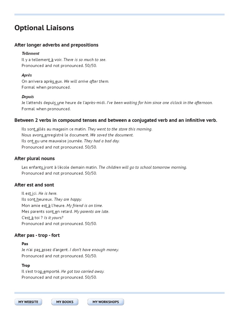 French Pronunciation and Speaking Guide | PDF | Human Communication ...