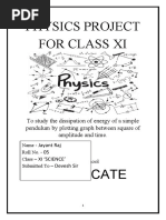 Class 11 Physics Practicals | PDF | Science & Mathematics