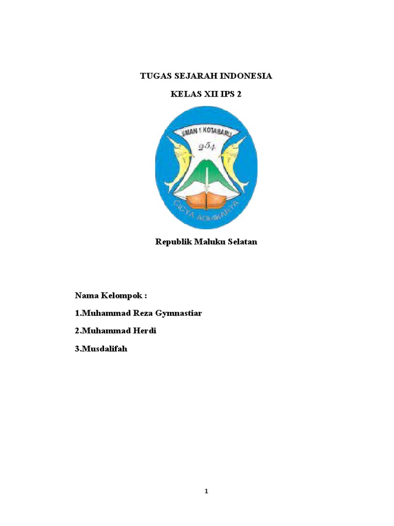 Makalah Sejarah Indonesia RMS | PDF