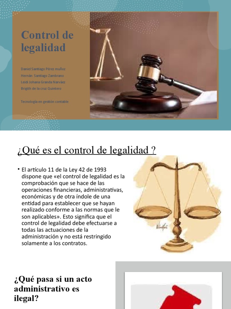 Control de Legalidad | PDF