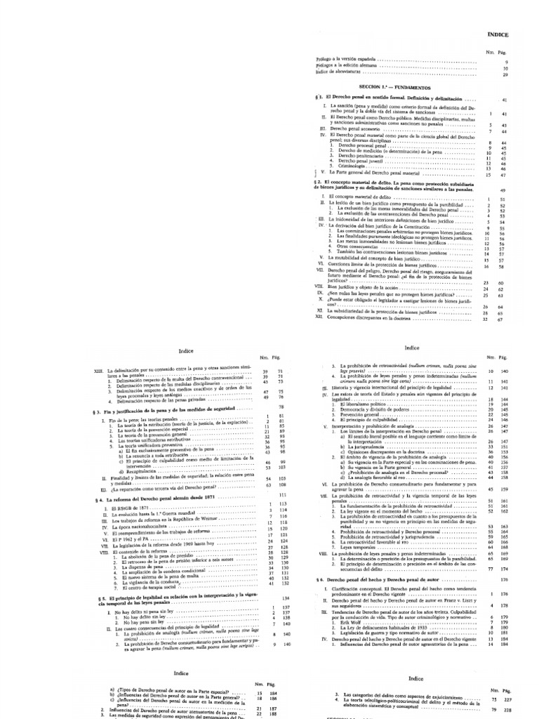 Derecho Penal Parte General Parte 1 - Claus Roxin. | PDF | Derecho ...