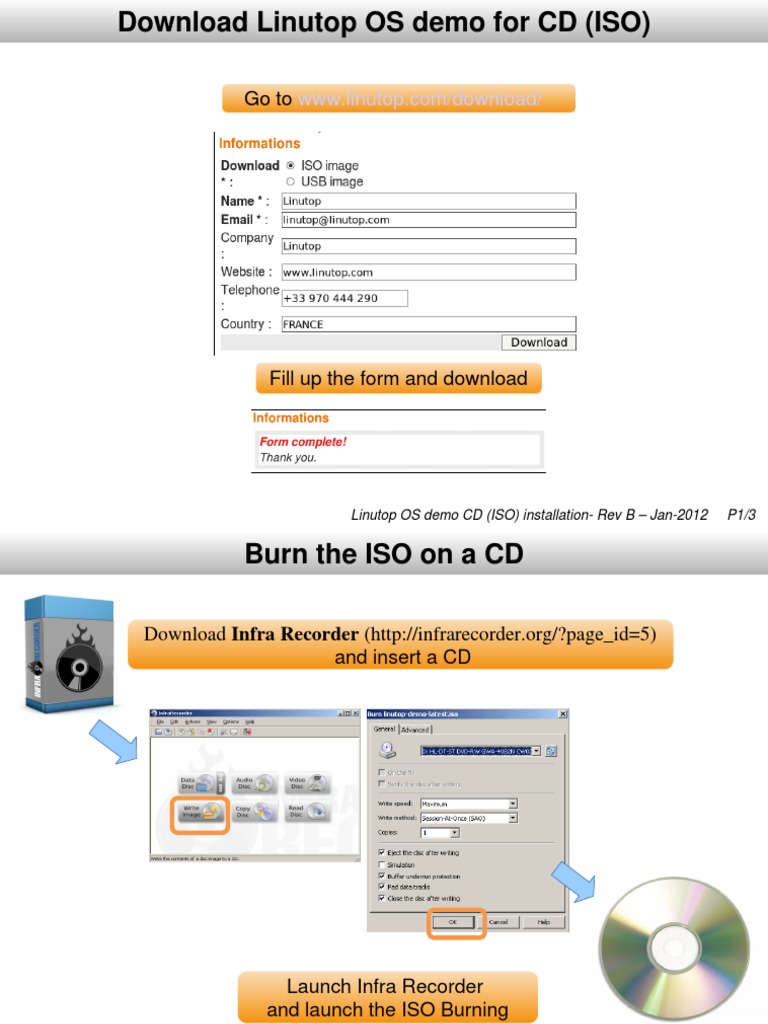 Download Linutop OS Demo ISO Guide | PDF