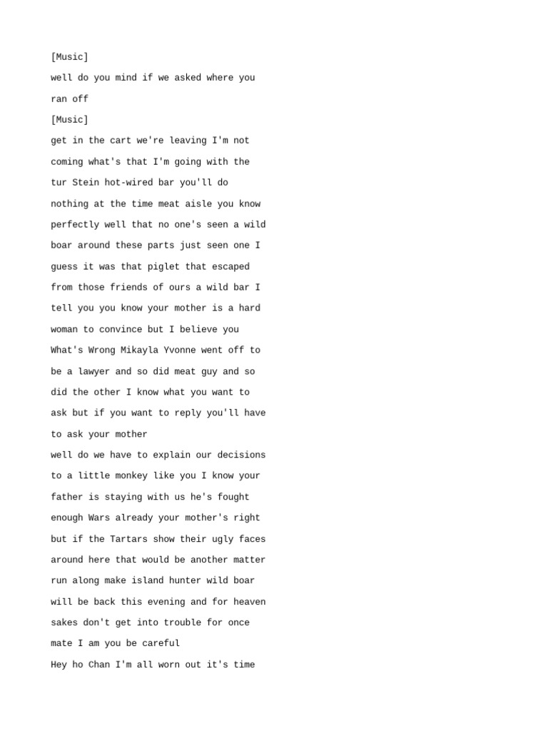 English Ursus and The Tartar Princess 1961 | PDF | Forgiveness | Cavalry