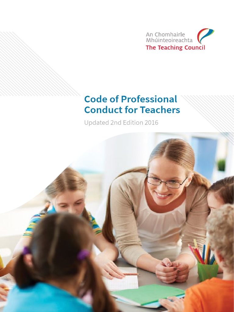 Code of Professional Conduct for Teachers | PDF | Teachers | Profession