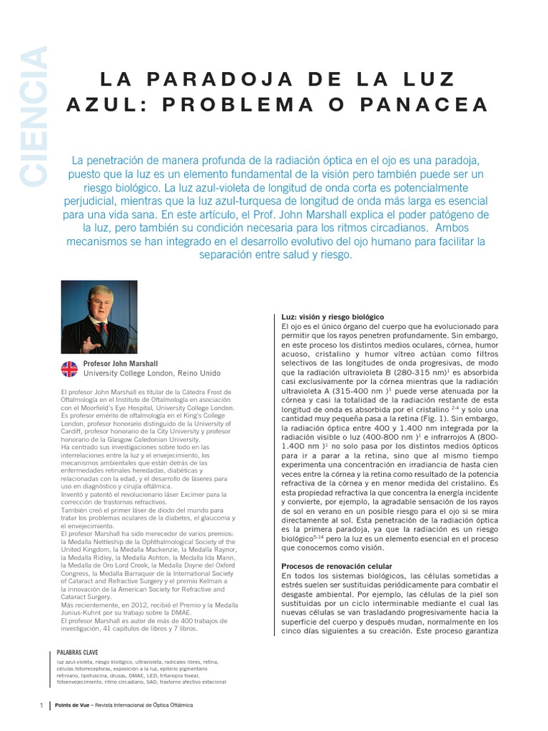 La Paradoja de La Luz Azul: Problema O Panacea: Profesor John Marshall ...