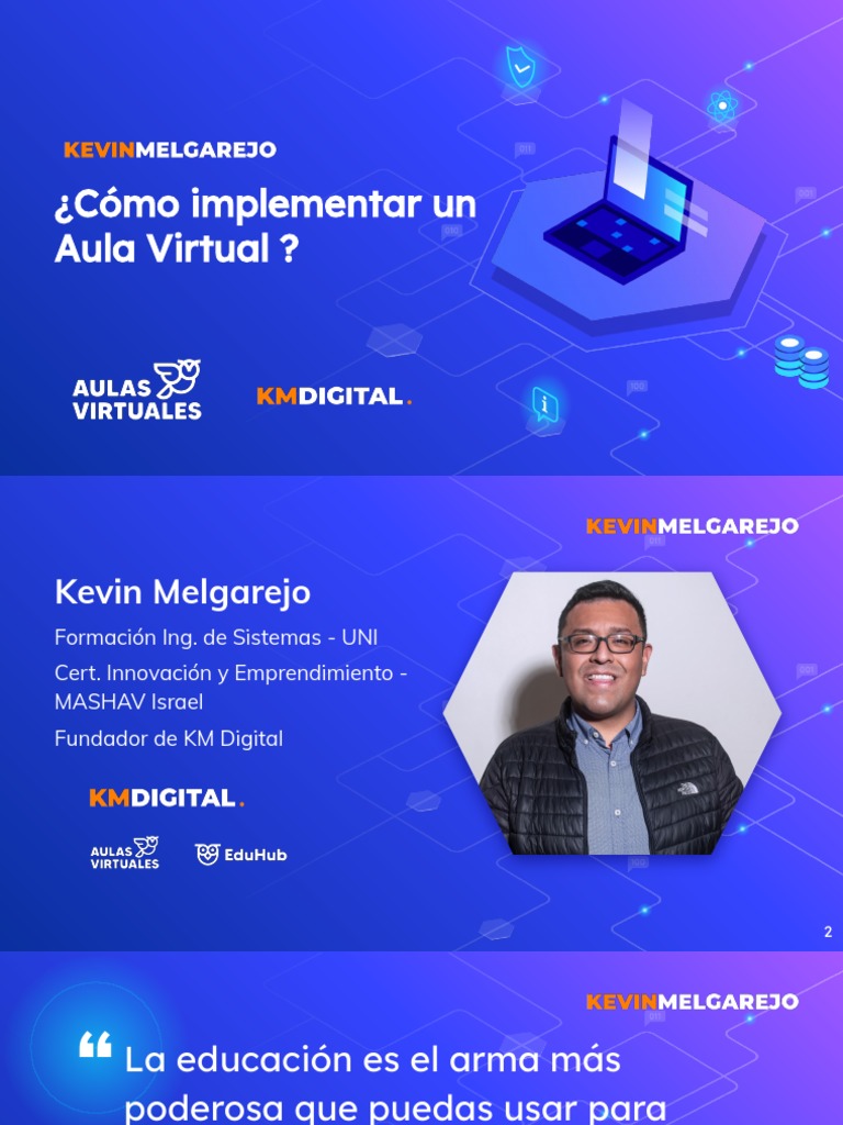 Taller 1 - Como Implementar Un Aula Virtual - KM Digital - Kevin Melgarejo | PDF | Moodle ...