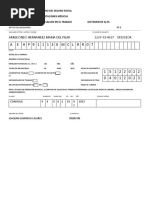 Formato ST-2: Alta por Riesgo de Trabajo | PDF | Salud y bienestar ...