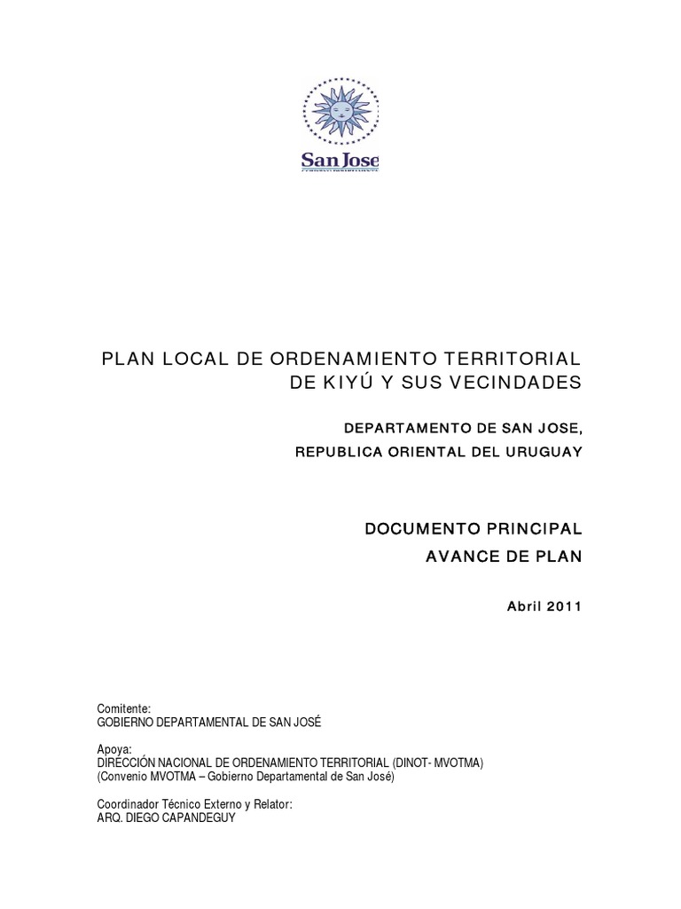 DOCUMENTO PRINCIPAL Avance Del Plan | PDF | Urbanismo | Planificación