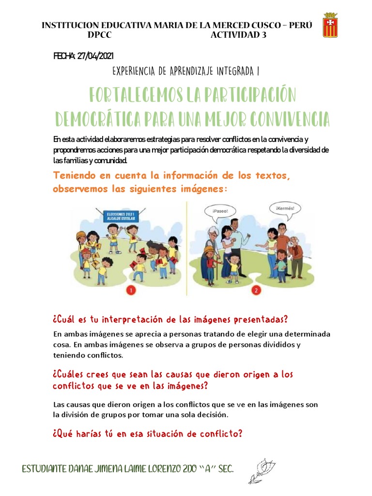 DPCC Actividad 3 Exp. 1 | PDF