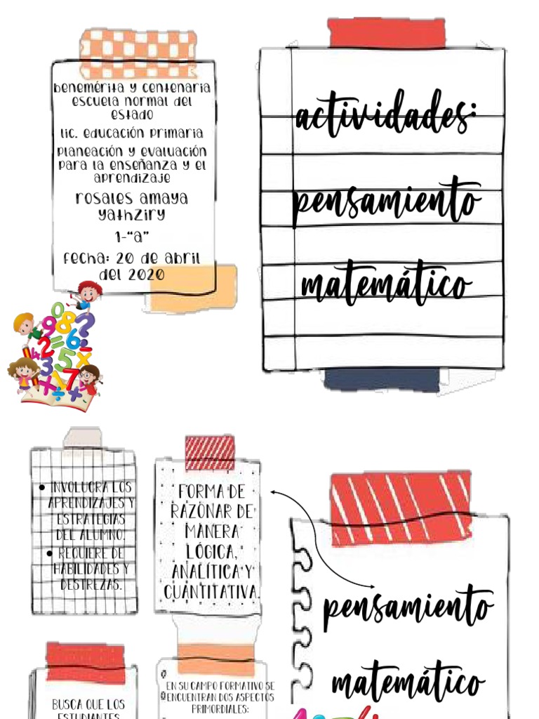 Actividades Pensamiento Matematico Pdf Matemáticas Geometría