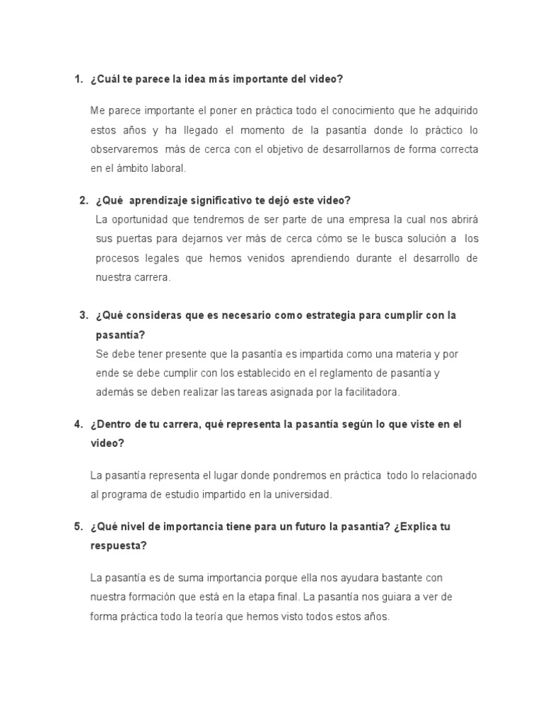 Importancia de la Pasantía Profesional | PDF | Negocios | Finanzas y dinero